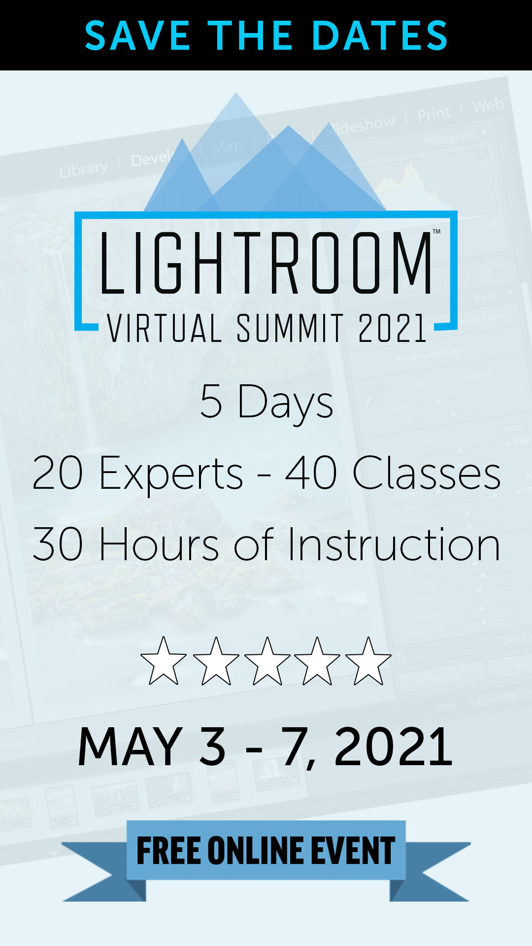 Lightroom Virtual Summit Next Week! – Lightroomers